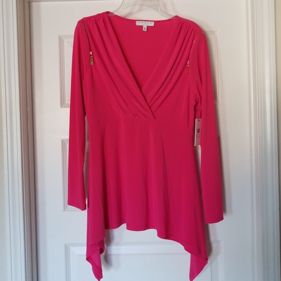 Chaus | Tops | Chaus Pink Top | Poshmark